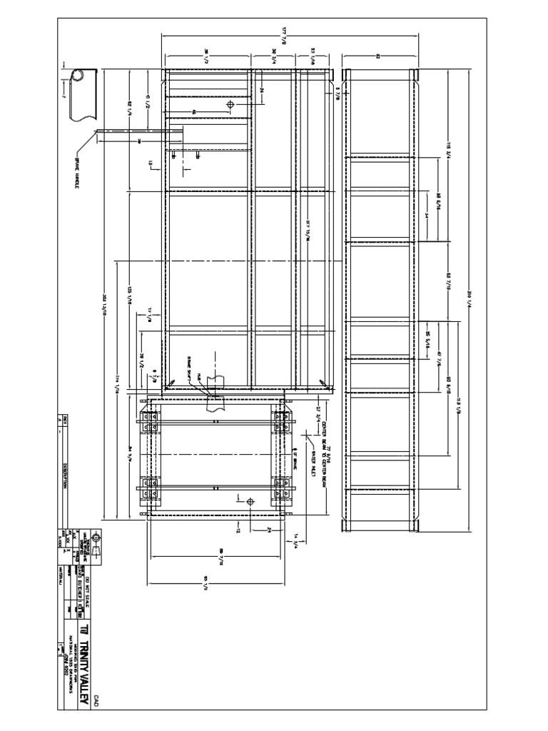 National 1625 Drawworks Layout Model | PDF