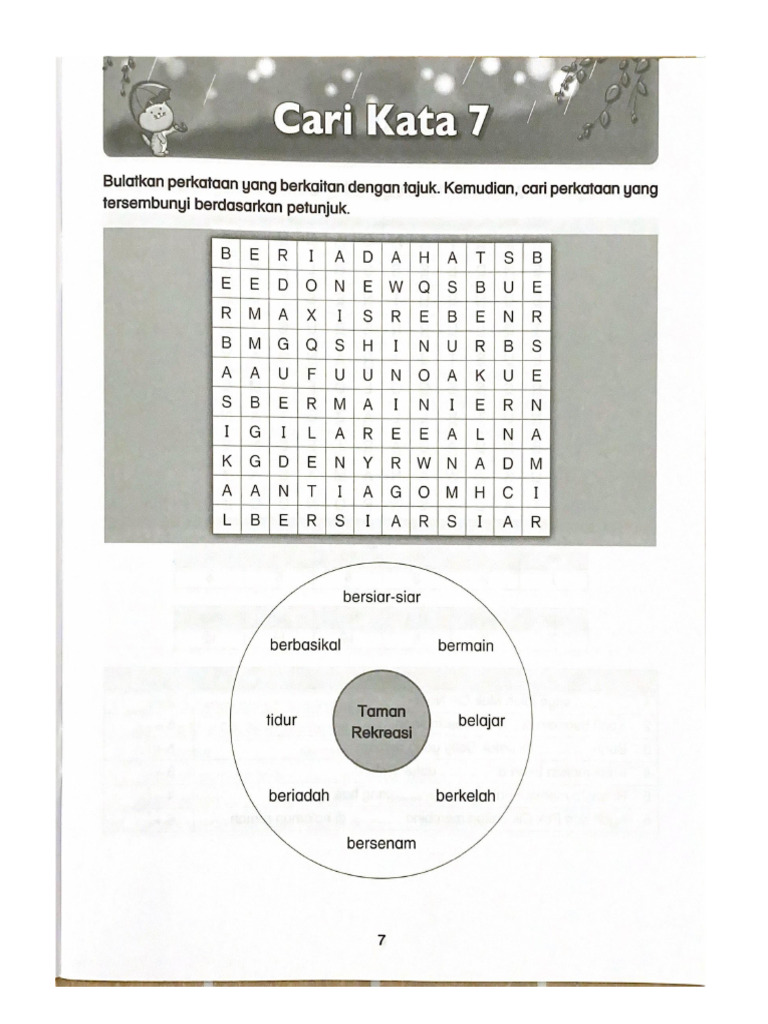 Cari Kata 7-12 | PDF
