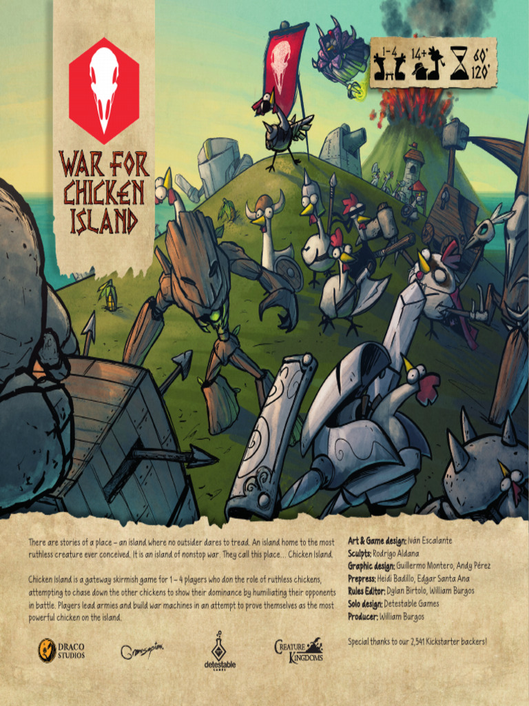 Chicken Island: Skirmish Game Guide | PDF