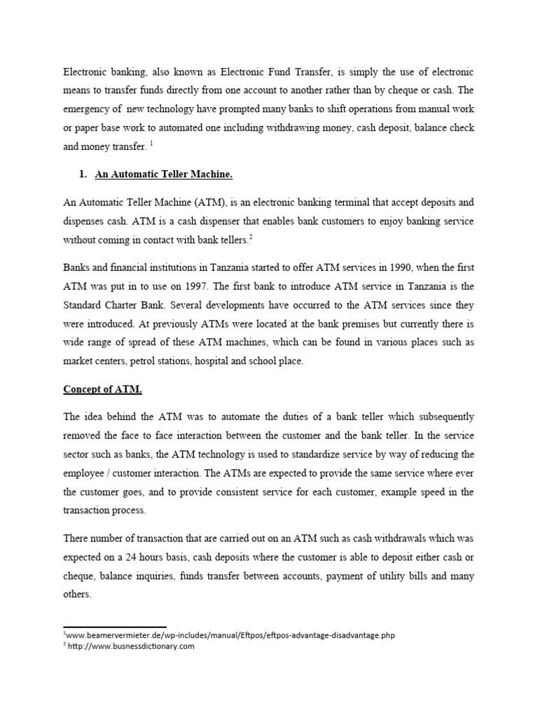 Banking Presentation | PDF | Automated Teller Machine | Banks