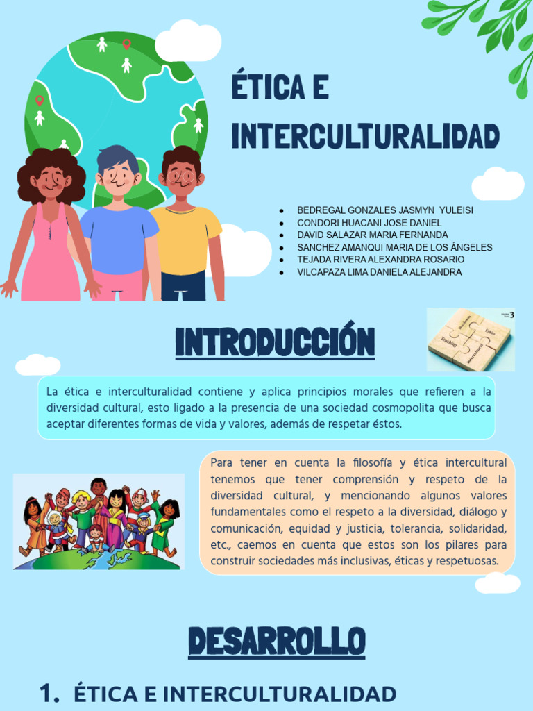 Ética e Interculturalidad en la Diversidad | PDF | Interculturalidad ...
