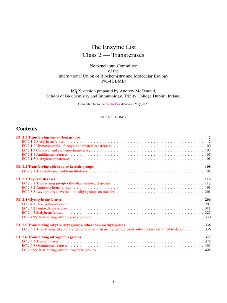 Ec 2 | PDF | Enzyme | Catalysts