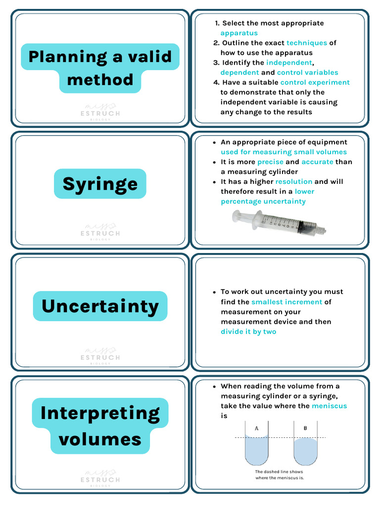 2025 Module 1 Development of Practical Skills in Biology | PDF | Accuracy And Precision | Experiment