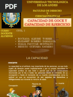 s9 La Capacidad Definición, Capacidad de Goce y Ejercicio | PDF ...