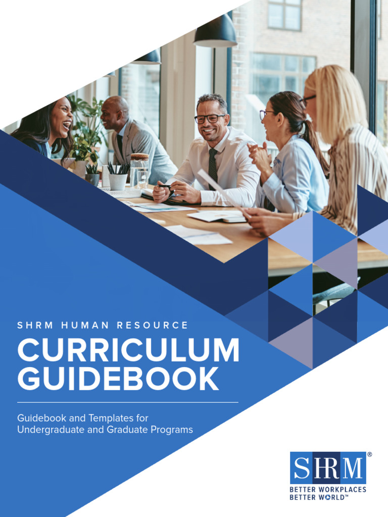 SHRM HR Curriculum Guidelines | PDF | Human Resource Management ...