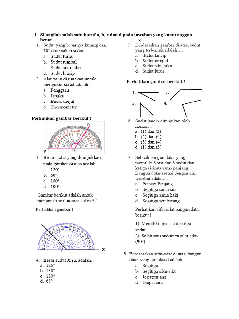 Soal MTK STS 2 | PDF