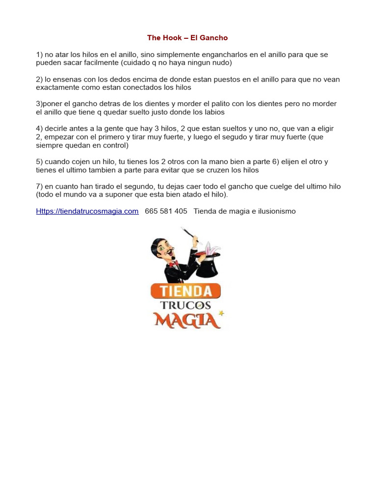 The Hook - El Gancho -Eric Ross | PDF