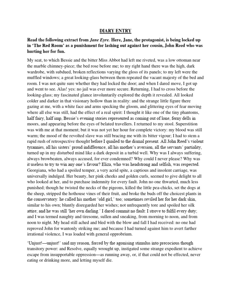 Diary Entry Homework | PDF | Mystery, Thriller & Crime Fiction