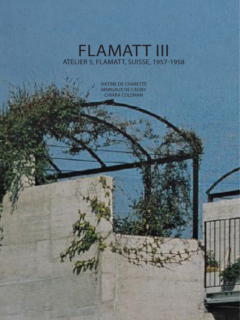 ATELIER 5, FLAMATT | PDF