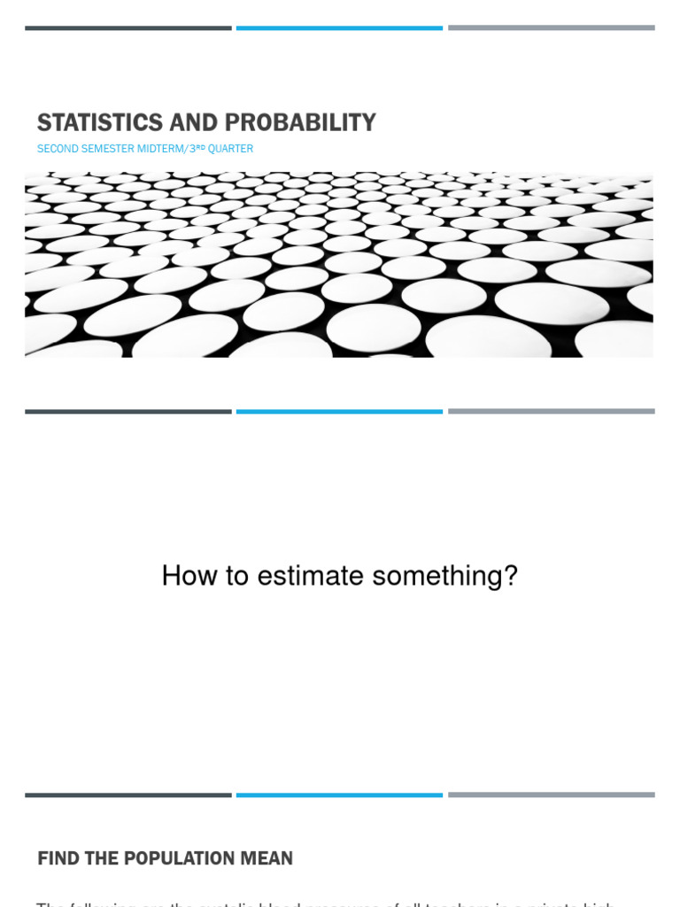 L 12 Point and Interval Estimation | PDF | Estimator | Confidence Interval