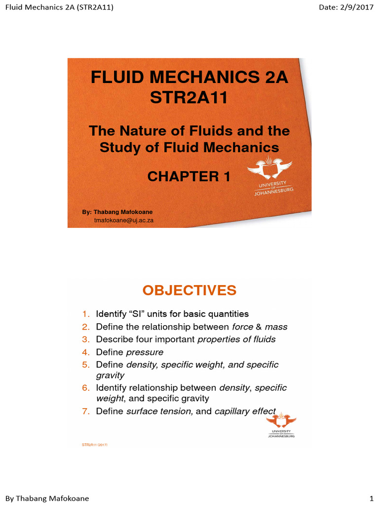 CHP 01 | PDF | Weight | Pressure