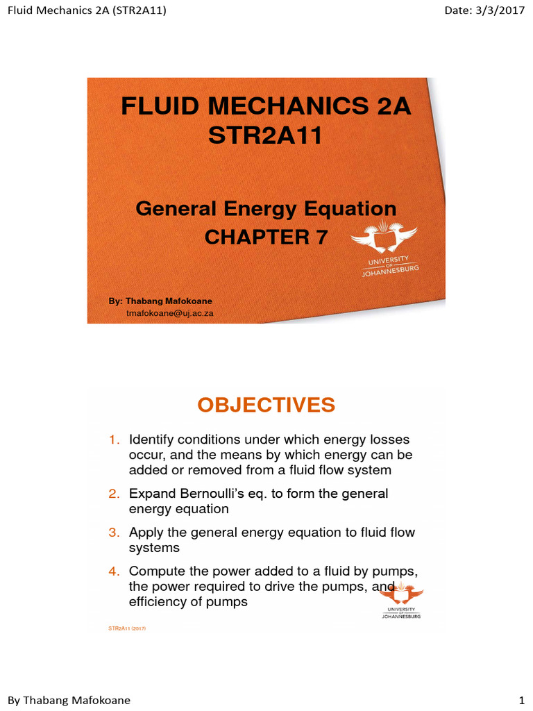 CHP 07 | PDF | Pump | Fluid Dynamics