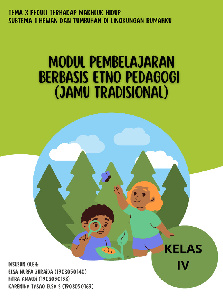 Modul Etno Pedagogi Jamu Tradisional | PDF