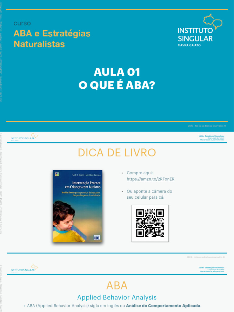 O Que É Aba? | PDF