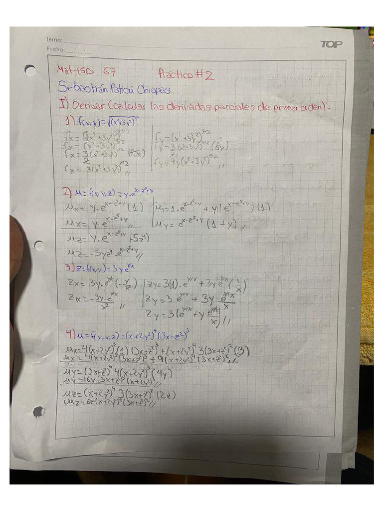 PRACTICO 2 CALCULO INTEGRAL | PDF