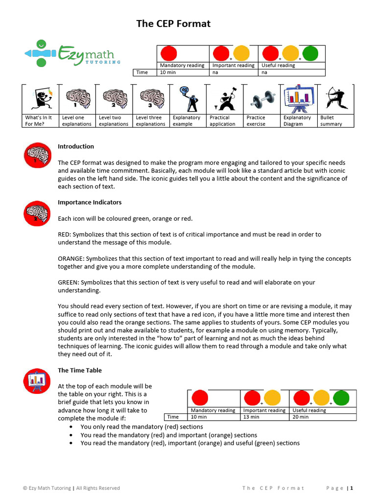 CEP 00 - Format | PDF | Human Communication | Cognitive Science