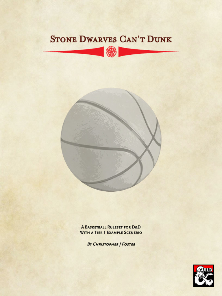 Stone Dwarves Can't Dunk | PDF | Wizards Of The Coast | Dungeons & Dragons