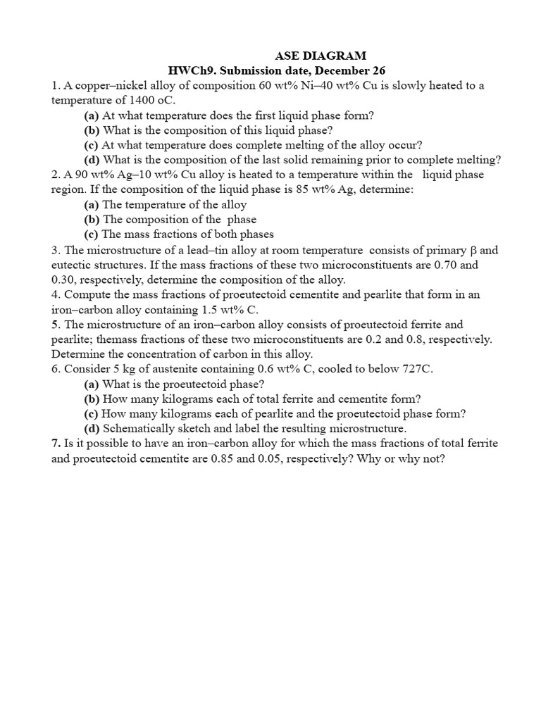 Chapter N9 Proplems HW - Ch9 | PDF | Science & Mathematics