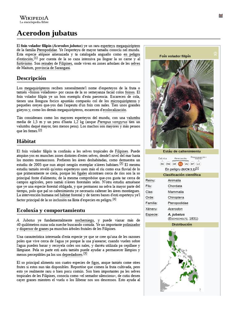 Acerodon_jubatus | PDF