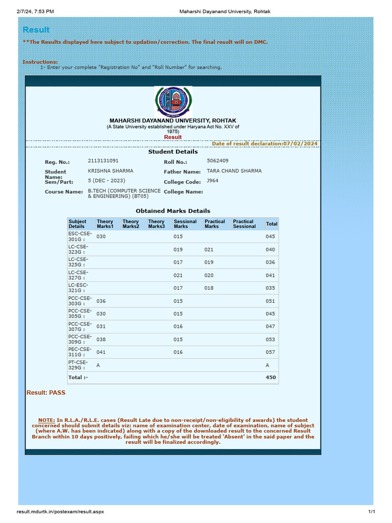 Krishna 5th Sem | PDF | Computing