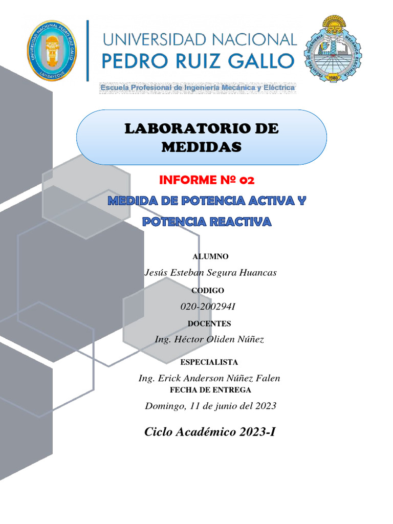 LM - Informe 02 - Segura Huancas Jesus Esteban | PDF