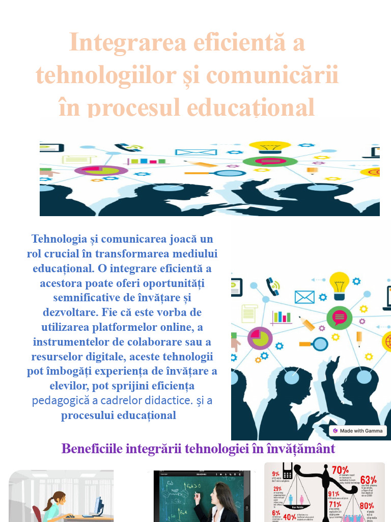 Integrarea Eficienta A Tehnologiilor Si Comunicarii in Procesul ...