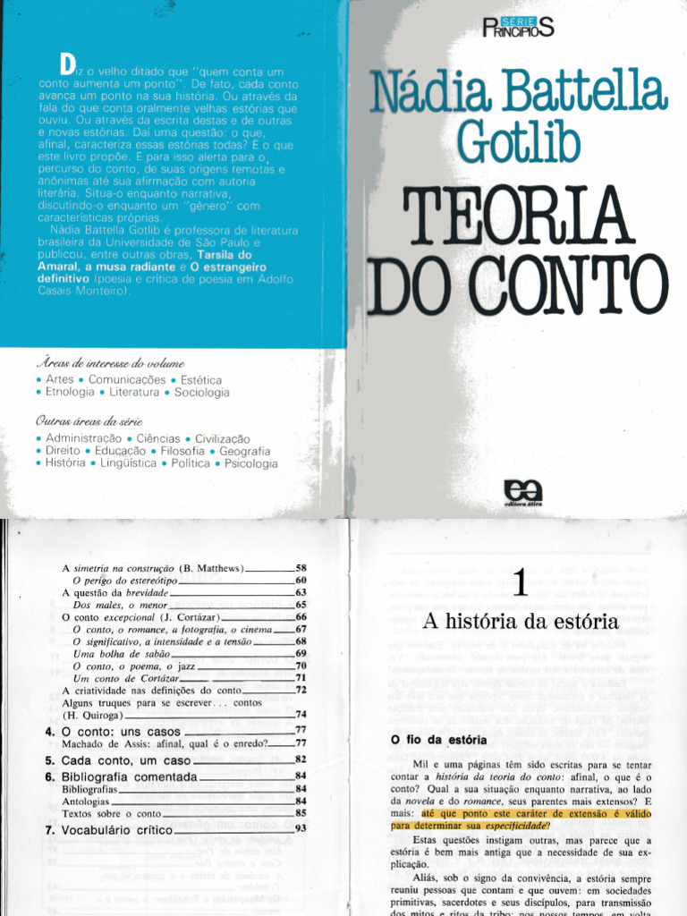 Teoria Do Conto Nádia Gotlib 1 | PDF
