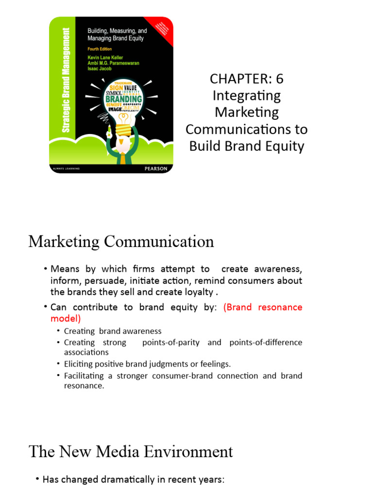 Integrating Marketing Communications | PDF | Brand | Marketing Communications