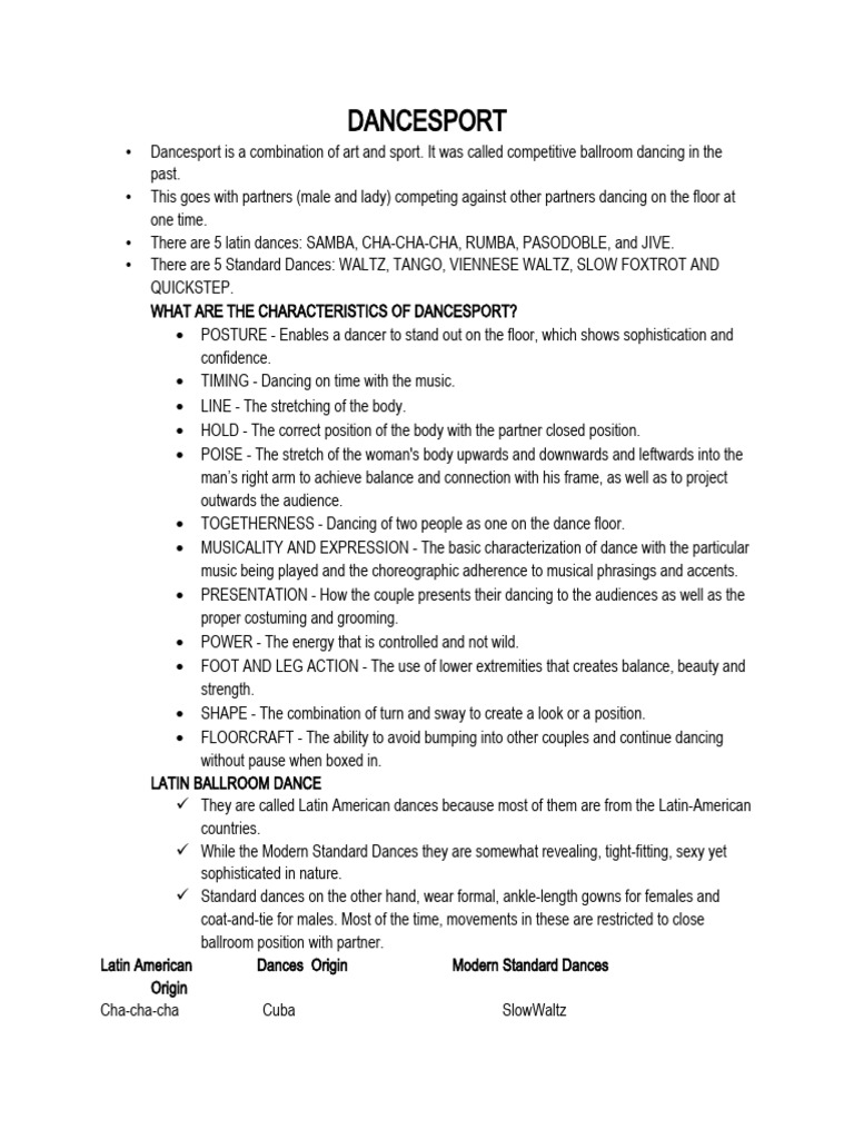 Quarter 2 Pe and Health 12 | Download Free PDF | Ballroom Dance | Dances