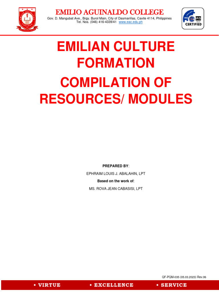 Ecf Module 5 | PDF