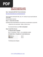 SAP 7.30 GUI Installation User Guide | PDF | Graphical User Interfaces ...