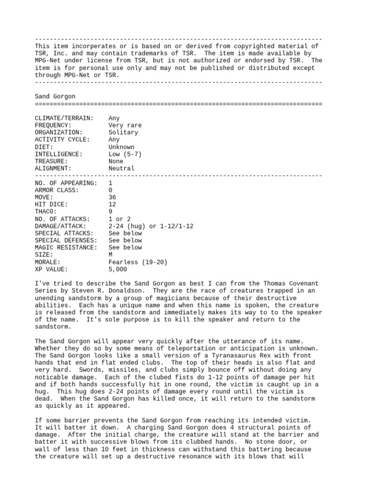 Monsters 4 | PDF | Elf (Dungeons & Dragons) | Snake