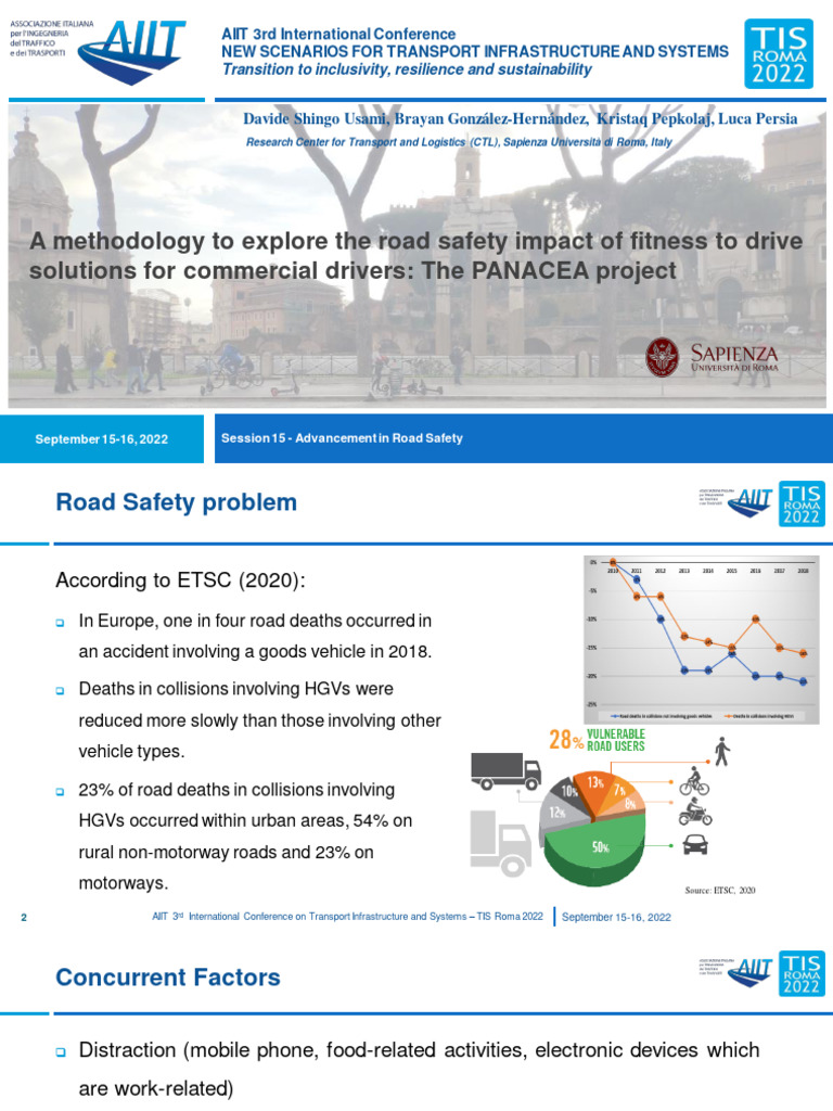 A methodology to explore the road safety impact of fitness to drive ...