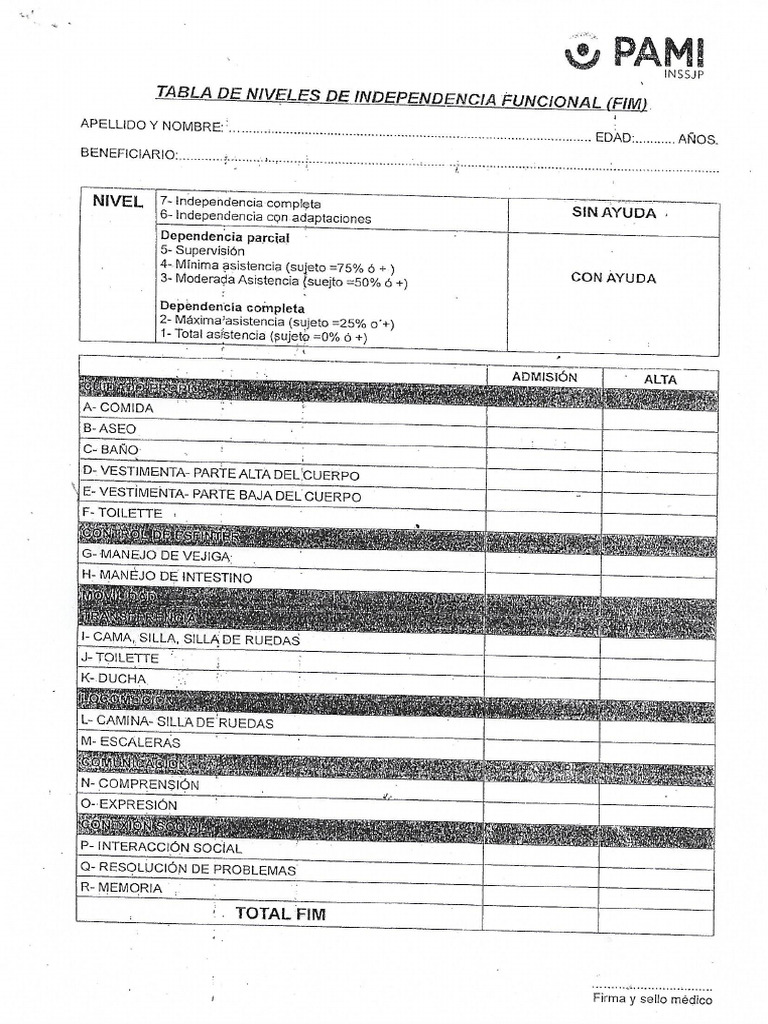 FIM Planilla Renovacion | PDF