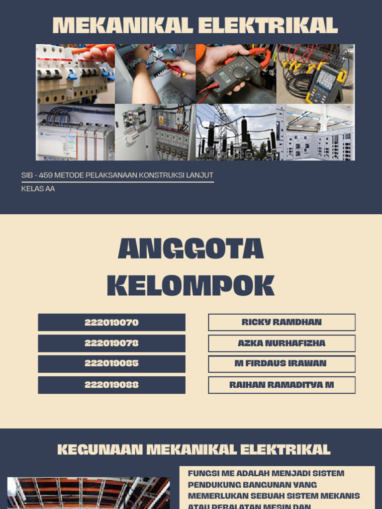 Mekanikal Elektrikal | PDF