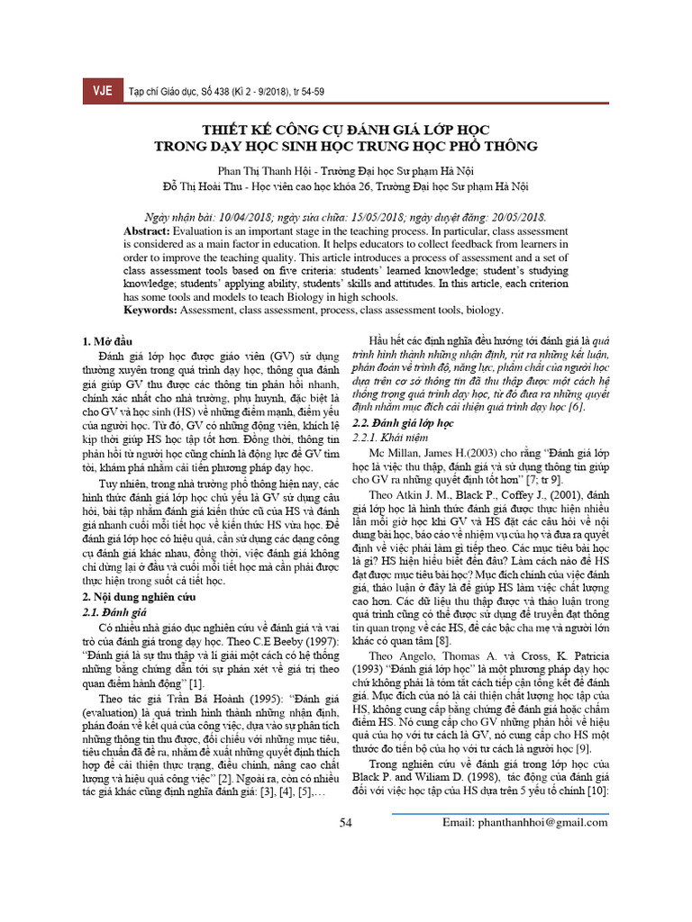 12phan Thi Thanh Hoi Do Thi Hoai Thu | PDF