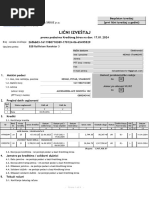 P-29-01-CB.10 KYC Upitnik Za Pravno Lice - Preduzetnika | PDF