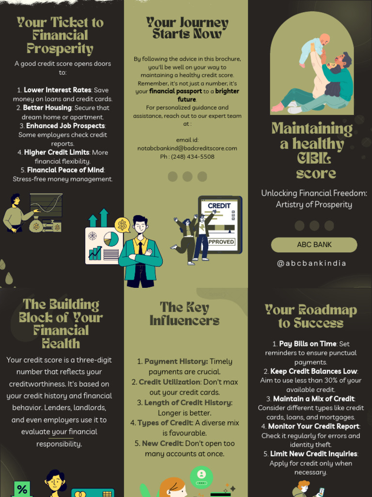 Maintaining A Healthy CIBIL Score | PDF | Credit | Finance & Money ...