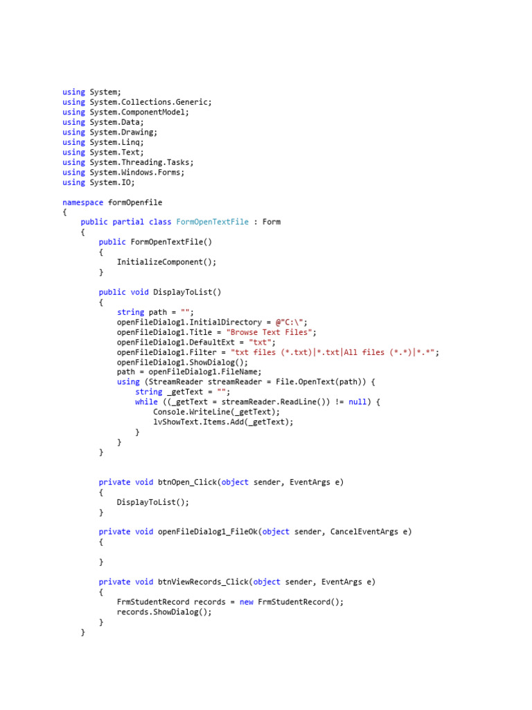 Muni EXER 2 | PDF | Text File | Filename
