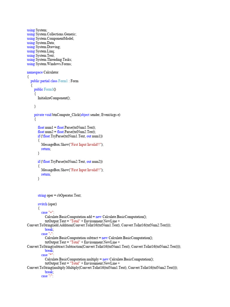 TaskPerformance Muni | PDF | Software Development | Object Oriented Programming