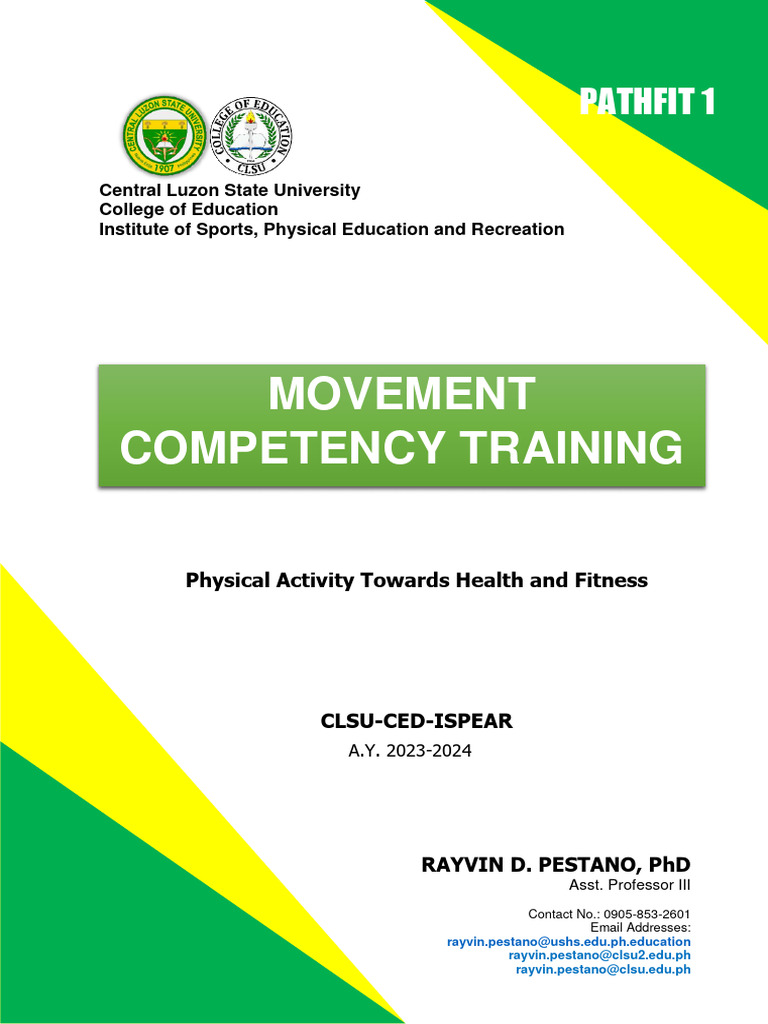 Pathfit 1. Lesson 1-3 | PDF | Physical Fitness | Strength Training