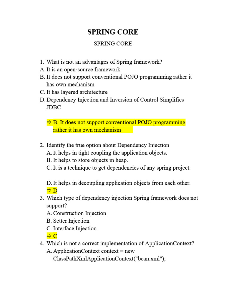 JSFW | Download Free PDF | Spring Framework | Data Management