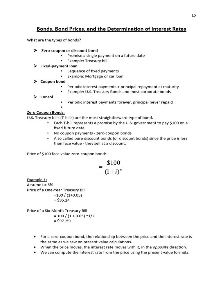 L5 Bonds | PDF | Bonds (Finance) | Yield (Finance)