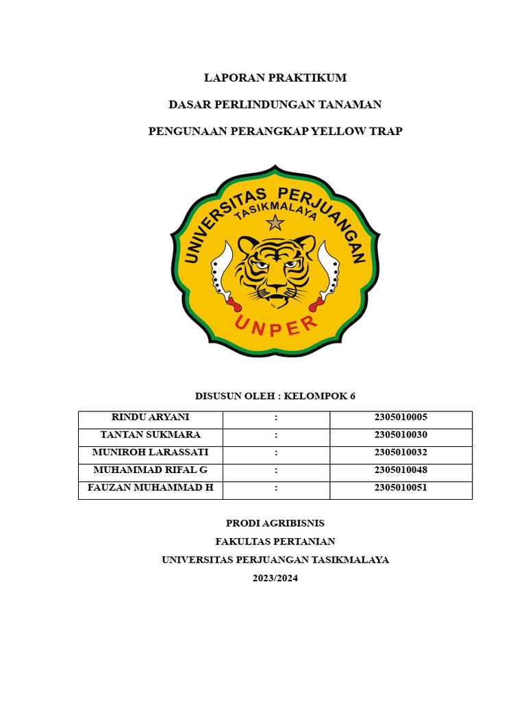 Laporan Praktikum DPT Kel 6 | PDF