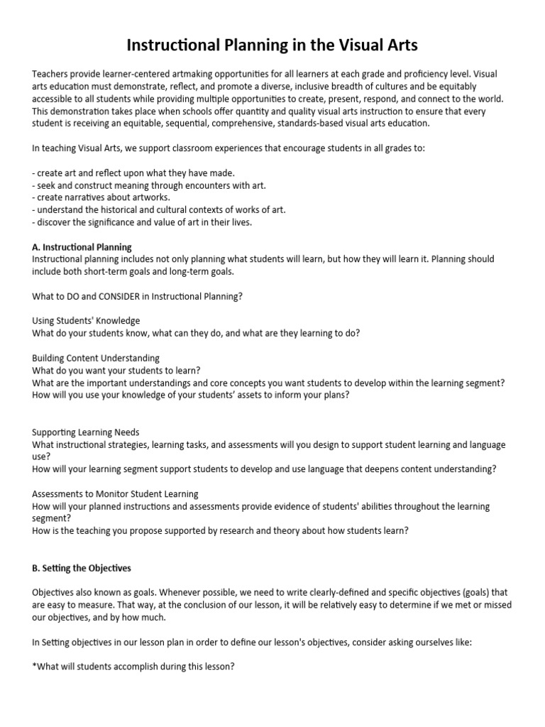 Instructional Planning Report Guide (Notes For Teachers) | PDF ... Instructional Planning Report Guide (Notes For Teachers) | PDF ...