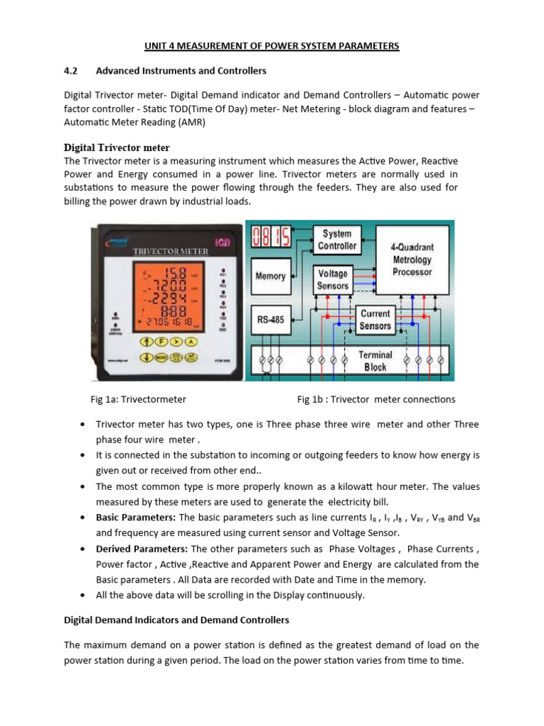 8 MIT Unit 4 - 4.2 Advanced Instruments and Controllers | PDF | Ac Power | Capacitor