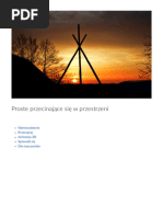 Proste Prostopadle W Przestrzeni | PDF