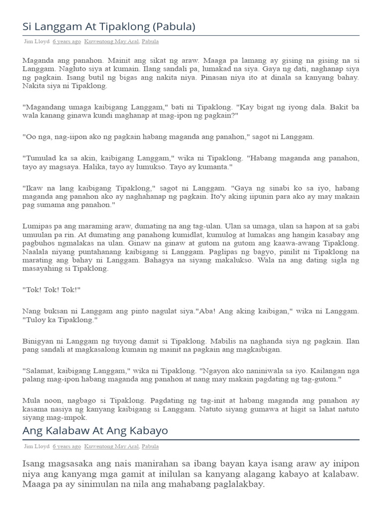 Read A Thon - Filipino | PDF