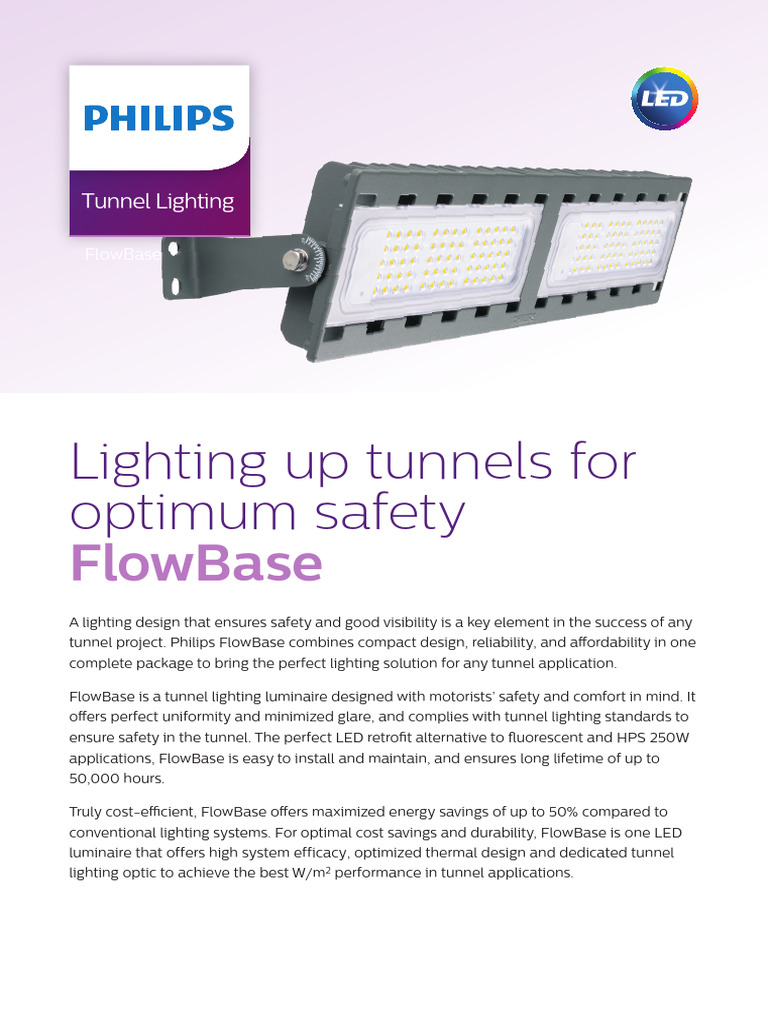 Datasheet FlowBase | PDF | Lighting | Light Emitting Diode