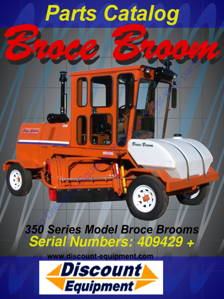 Broce Broom cr350 Serie 409429 | PDF | Vehicle Technology | Vehicles